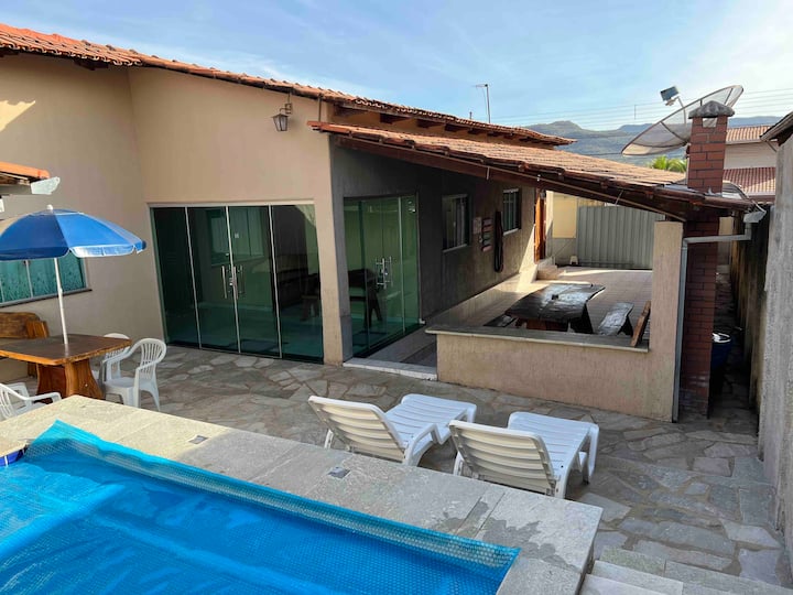 Casa Centro De Pirenópolis, Com Piscina Hidro,wifi - Pirenópolis