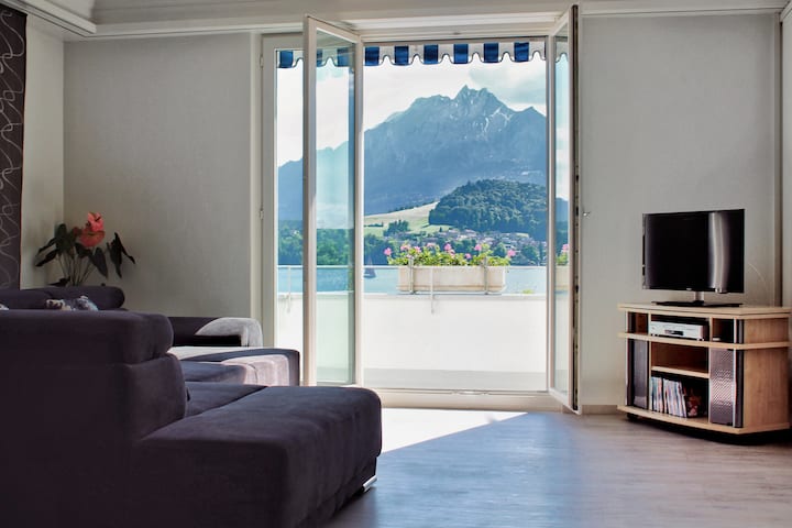 Appartement Mit Berg & Seesicht In Luzern - Lucerne