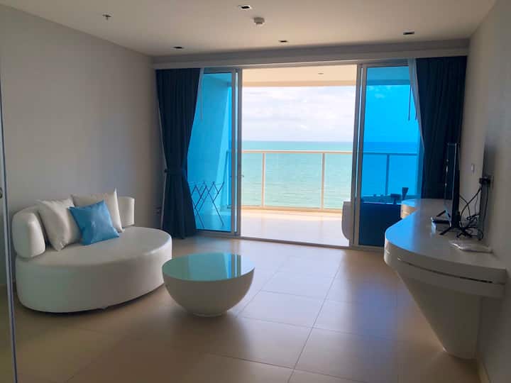 Sands Condo: No Block Sea-view 1br Fl9  59 Sq.m - Pattaya