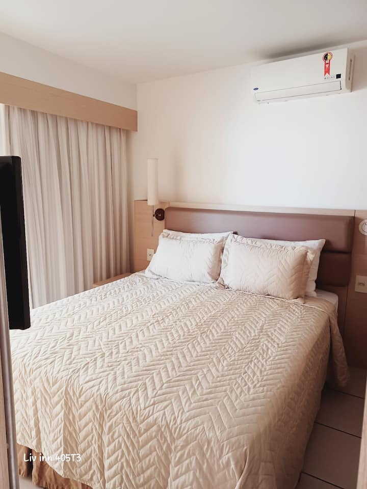 Liv Inn 405, Vista Parcial Para O Mar, 3 Pax. - Fortaleza
