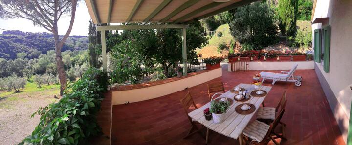 Splendido Appartamento Con Terrazza Panoramica - Castagneto Carducci