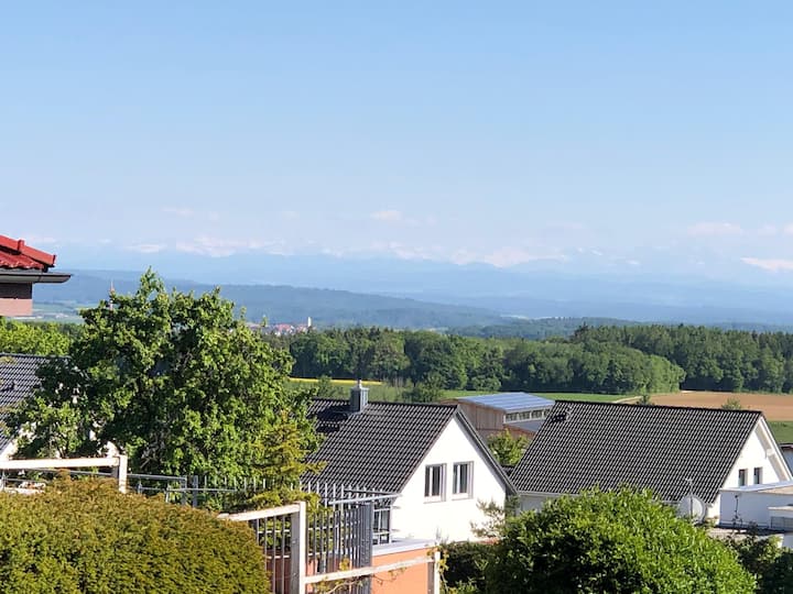Urlaub Im Wunderschönen Hegau Mit Alpenblick - Engen