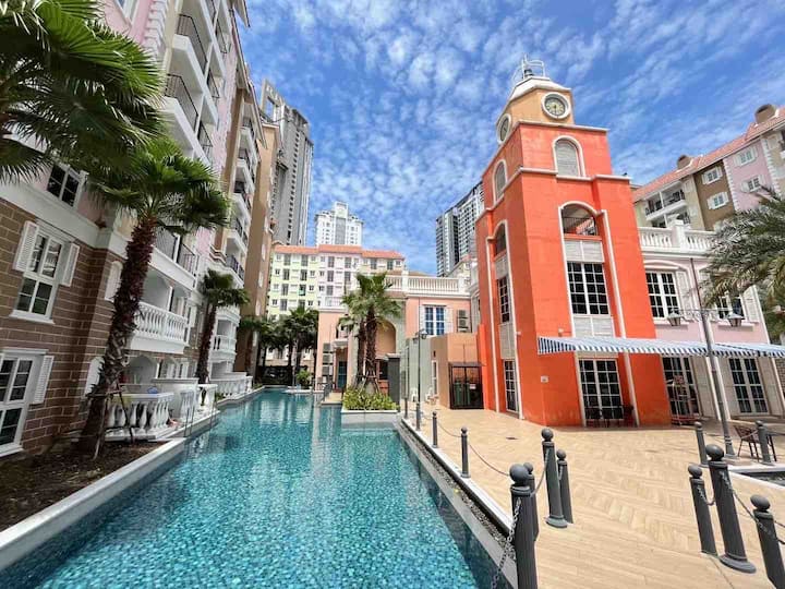 1/@523r/seven Seas 舒适的房间带丝滑的互联网 - Pattaya