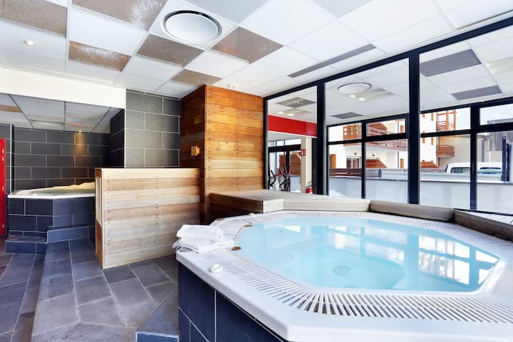 Appart Cosy + Charmant, Près Des Pistes | Sauna - 