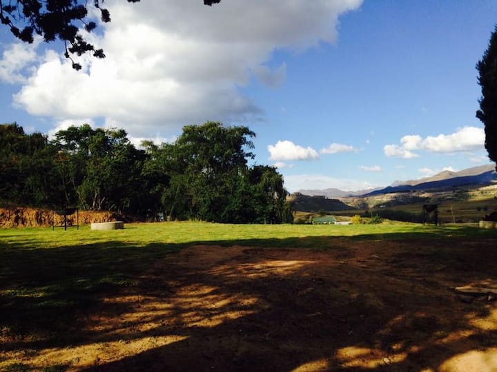Old Mill Drift Campsite 4- On Farm Outside Clarens - Clarens
