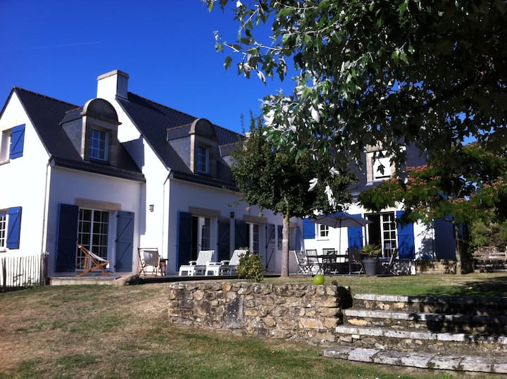 Grande Maison De Famille Confort, Plages à Pieds - Locmariaquer