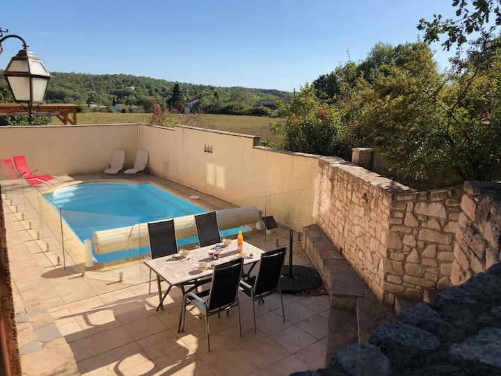 Villa Spacieuse Avec Piscine Au Pied Des Cévennes - Alès