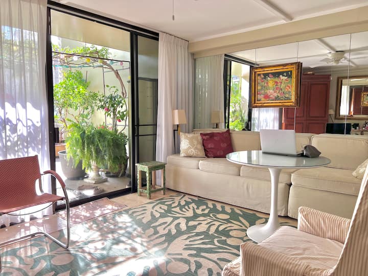 Waikiki Garden Apartment (One Month Minimum Stay) - Honolulu, HI