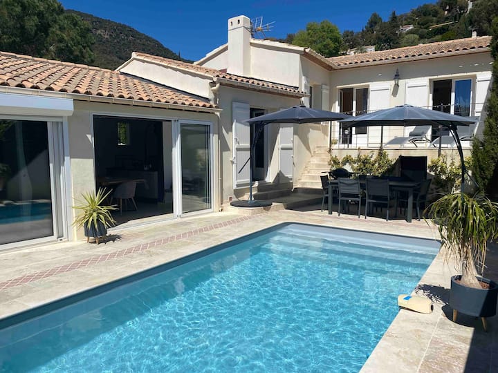 Villa Climatisée, Piscine Privée, Proche De La Mer - Rayol-Canadel-sur-Mer