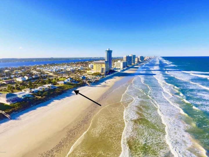 Oceanfront&access Amazing Beach House 2 Make Home! - Daytona Beach Shores, FL