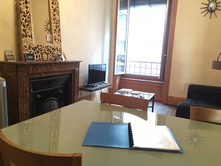 Bel Appartement Lyonnais Typique - Coeur De Ville - Lyon