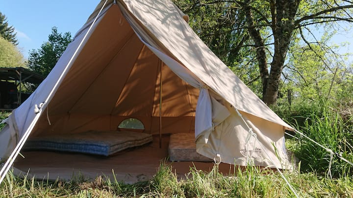 Camping Coop'irate,tente Et Matelas Fournis!!! - Monbazillac