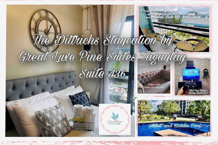 Greatluxe Ps4, Free Wifi,netflix &Parking, Balcony - Tagaytay