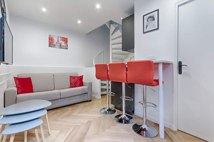 Stylish & Luxury Duplex 2br/8p - Le Marais - Paris 18e Arrondissement