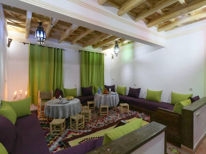 Private Room In Dar Atlas Charme In Imlil - Tamatert