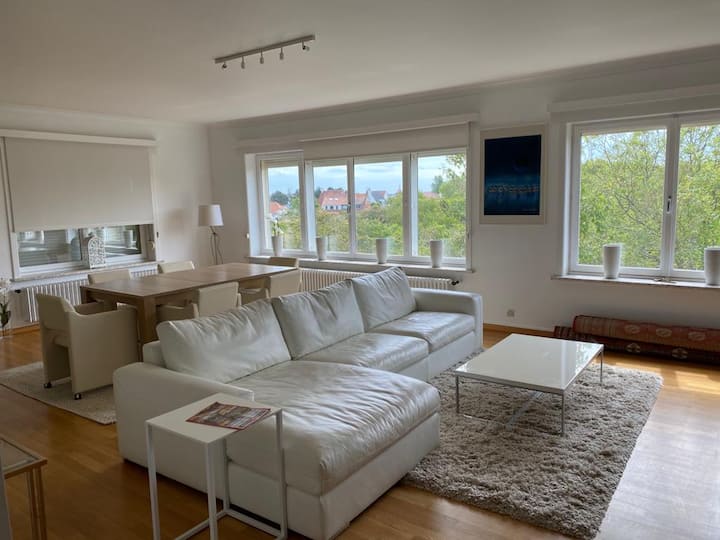 Spacious Sunny Ap. At A 1-min Walk From The Beach - Bruges