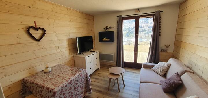 Studio De Charme Au Melezet, Les Orres. Plein Sud. - Crévoux