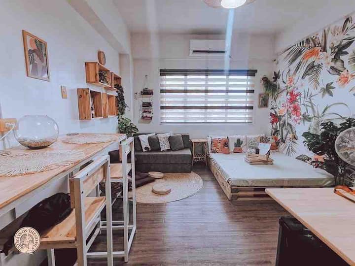 Ortigas Extn Cozy Bali Condo W/ Ps4 & Bathtub - Antipolo