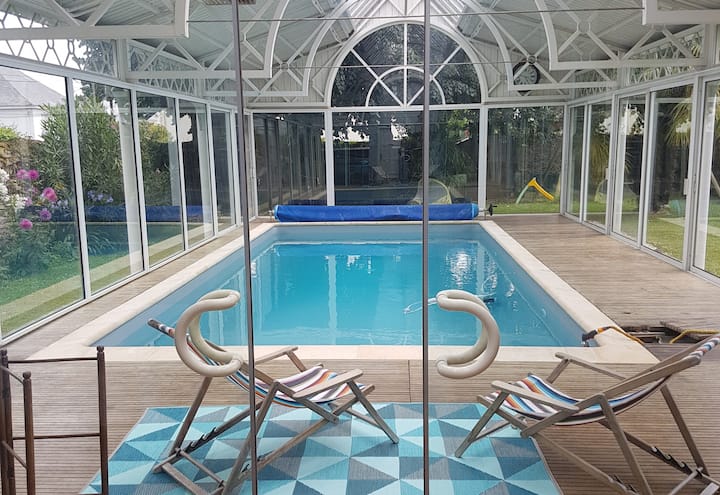 Villa Dans Nantes Avec Piscine Et 4 Chambres - Nantes