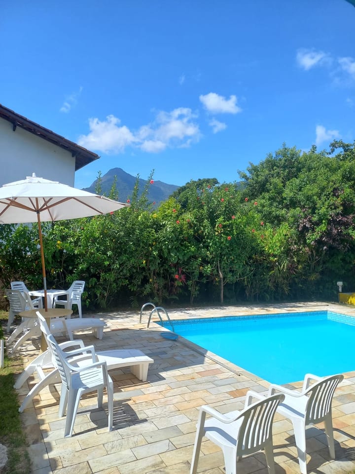 Recanto Maravilhoso. Exclusivo. Até 10 Pessoas - Ilhabela