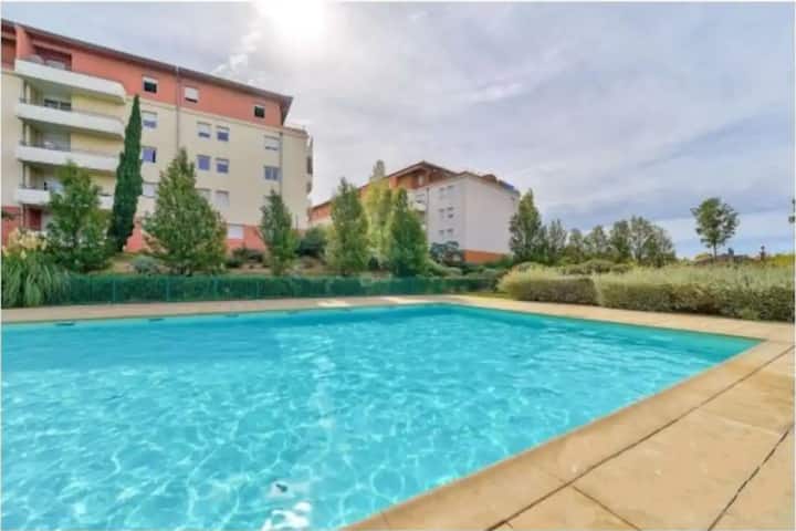 Appart,6/7 Pers.,résidence, Piscine, Parking S/s - Plan-de-Cuques
