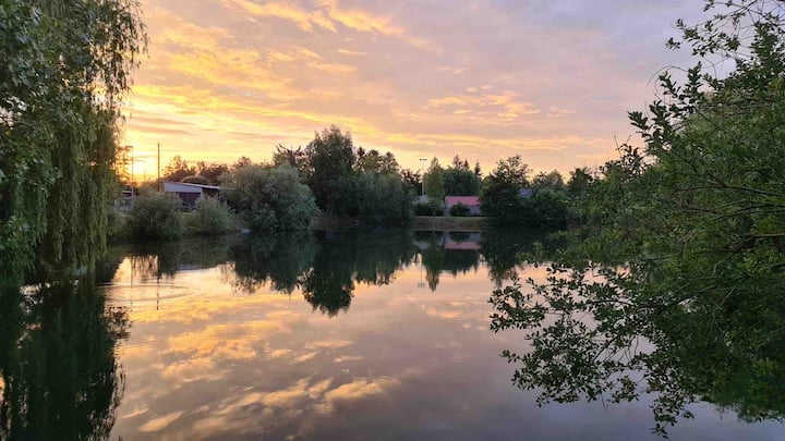 La Maison Du Lac Avec éTang Privé - ストラスブール