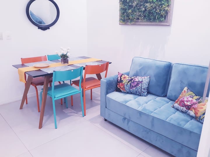 Chambre Confortable Pour 4 Personnes à Copacabana - Rio de Janeiro