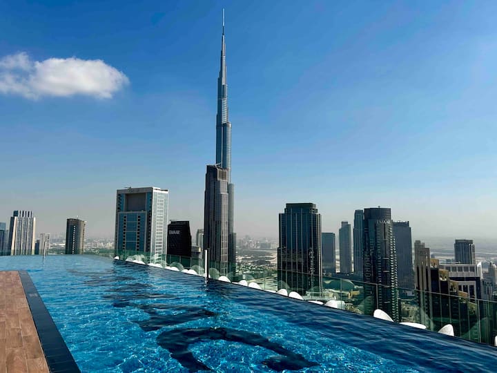 Burj Khalifa Views 2br W/ Infinity Pool | Downtown - Dubai