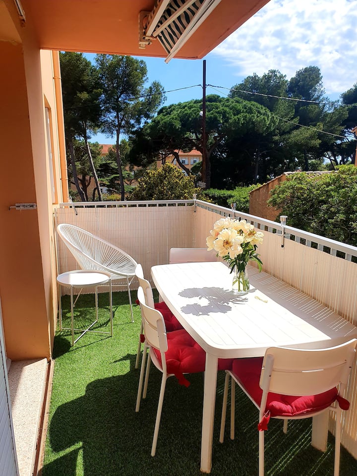 Apartamento Cerca De Las Playas Y Del Centro De La Península De Giens - La Capte