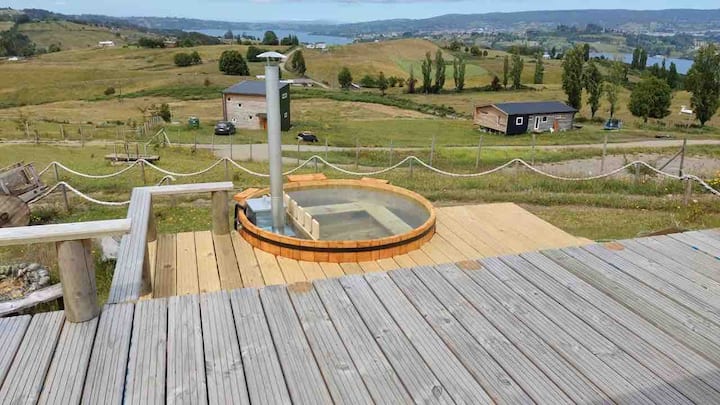 Preciosa Casa Con Hottub En Castro, Chiloe. - Dalcahue