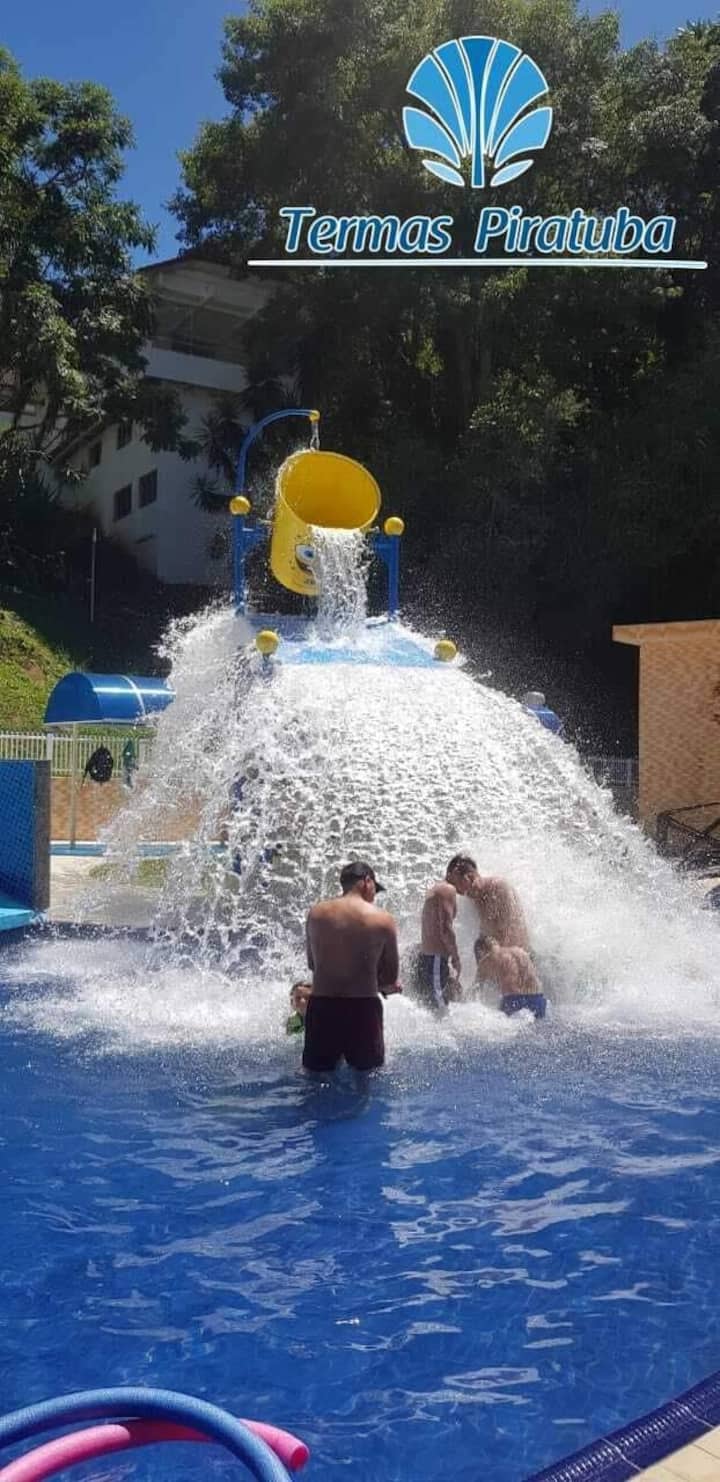 Espaço Inteiro: Apartamento A 50 Metros Do Termas - Piratuba