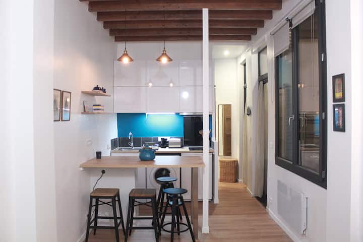 Studio Cosy Et Calme En Bail Mobilité - Montrouge