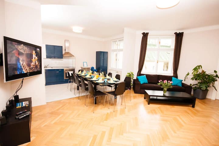 Louvre Loft 4-bedrooms, 2-bathrooms (Old Town) - Prague