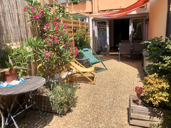 Appartement Tout Confort Avec Jardin Privatif - La Londe-les-Maures