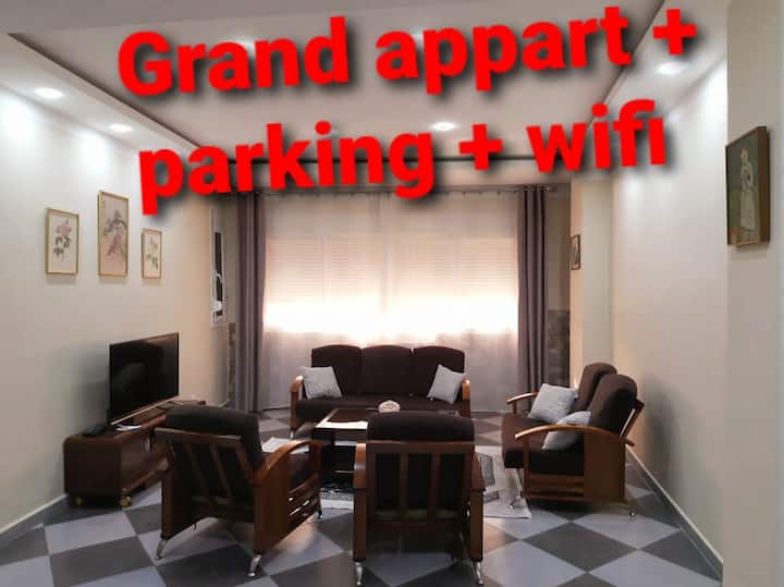 P'tit Urbain. Grand Appartement + Place Parking - Alger