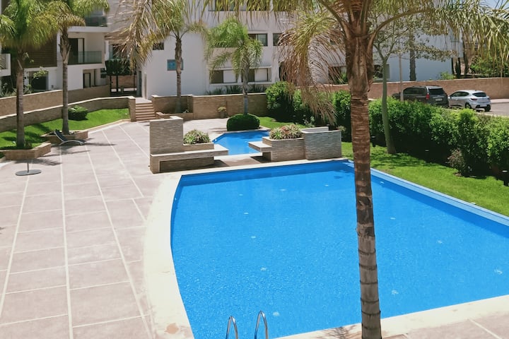 Agréable Appartement Balnéaire - Agadir