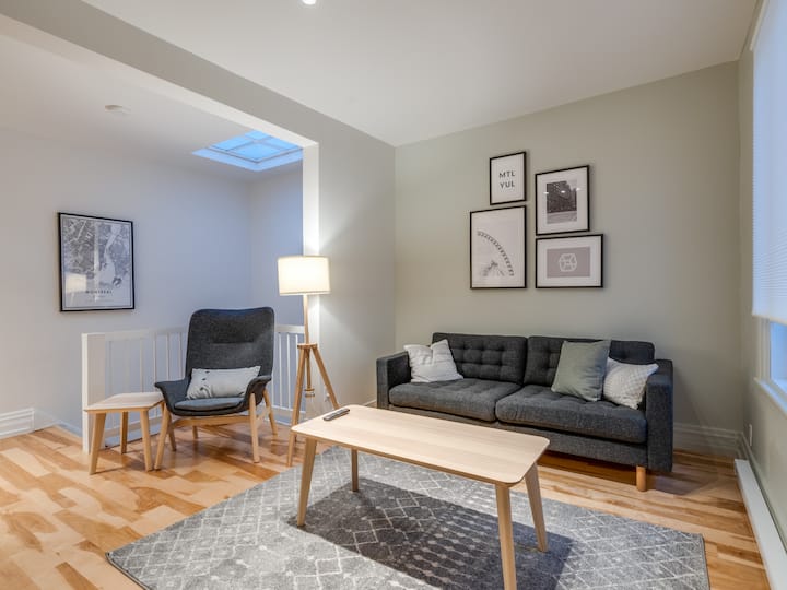 Marius | 2br – 4min To Metro & Fleury Promenade - Montreal