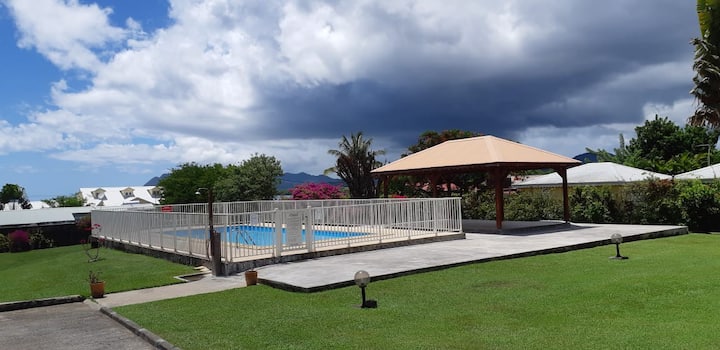 Charmant Studio Avec Piscine Et Plages à 2 Pas... - Martinique