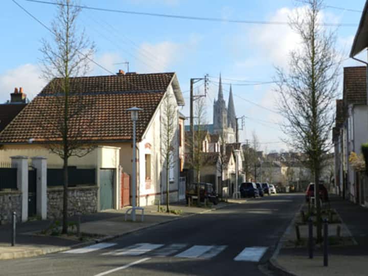 Chambre Chez Habitant, Jardin, Près Gare, 1 Pers. - Chartres