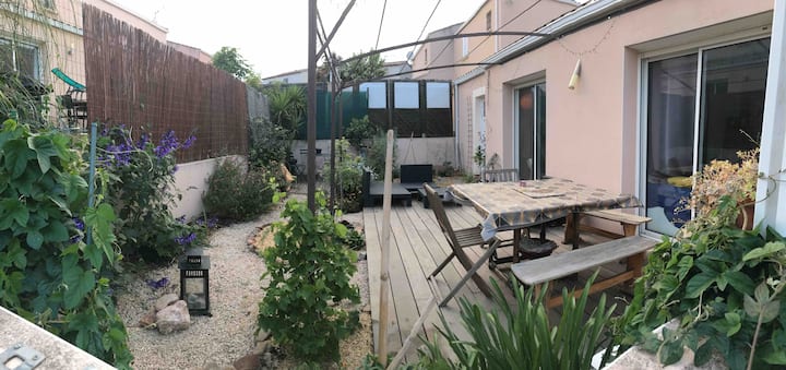Agréable Chambre D'hôte Dans Maison Familiale - Frontignan
