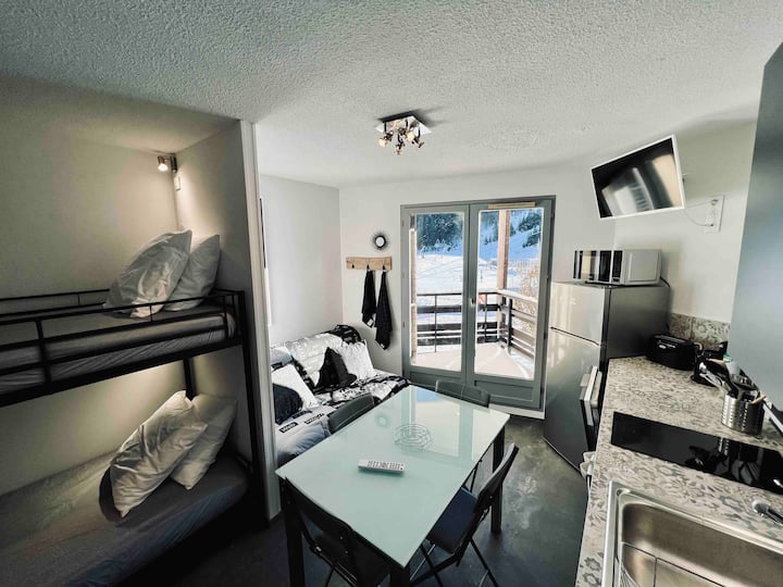 Studio Cœur Station, Vue Sur Pistes 4 Pers, Wifi - Le Lioran (Super Lioran)