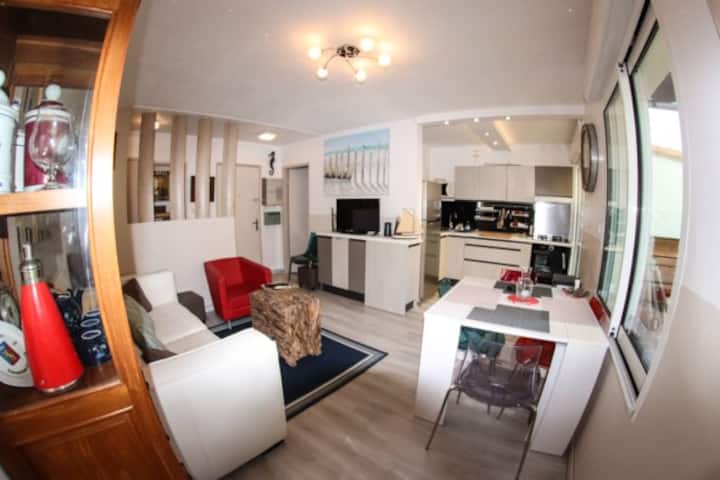 La Flânerie Du Cap D’agde Garage+piscine - Agde