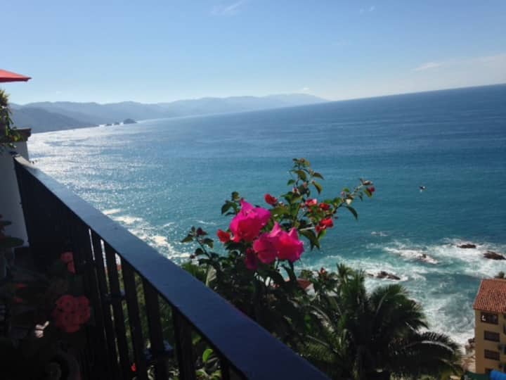 Conchas Chinas, Puerto Vallarta, Ocean View, 2 Bd - Puerto Vallarta