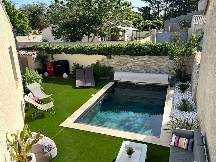 Studio Climatisé & Piscine Entraigues - Entraigues-sur-la-Sorgue