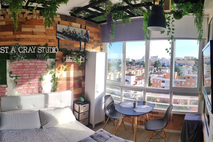 Saltillo Alto Gray Studio. Vistas Al Mar Y Piscina - Torremolinos