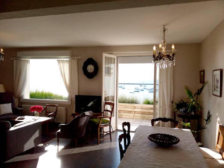 Villa Garrec Ven Face A La Mer .Cote Des Sables - Plouescat