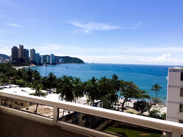 Estas En Casa. Lugar Amplio Con Vista Espectacular - 산타마르타