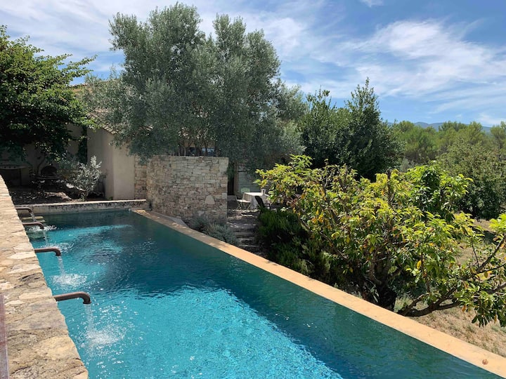 La Bastide
Vue, Clim, Calme Et Confort
Apt Luberon - Apt