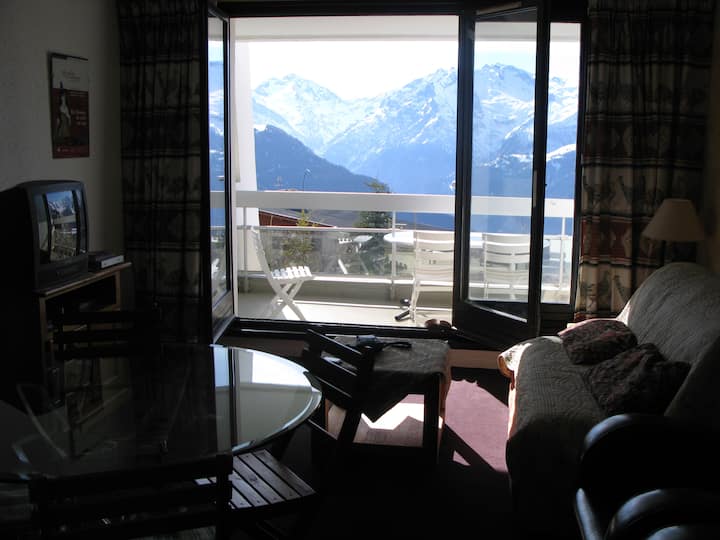 Studio 30m² Vue Montagne Plein Sud - L'Alpe d'Huez
