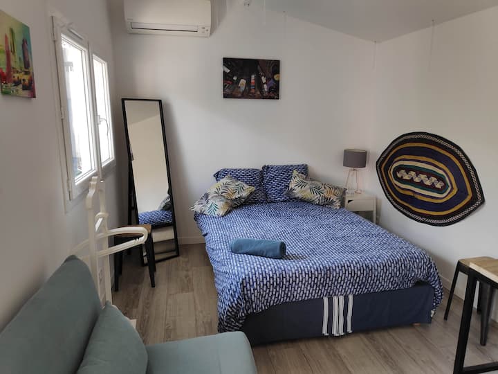 2chambres+pdj+clim Gare+calme+parking Velo Voiture - Bordeaux